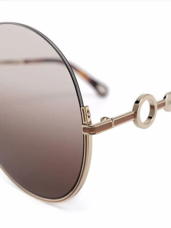 Chloé Sofya Round Frame Sunglasses