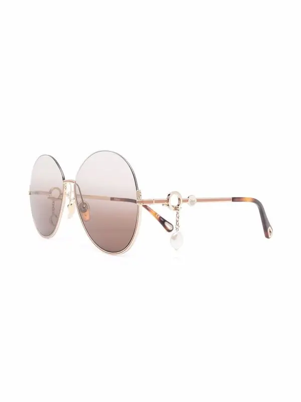 Chloé Sofya Round Frame Sunglasses