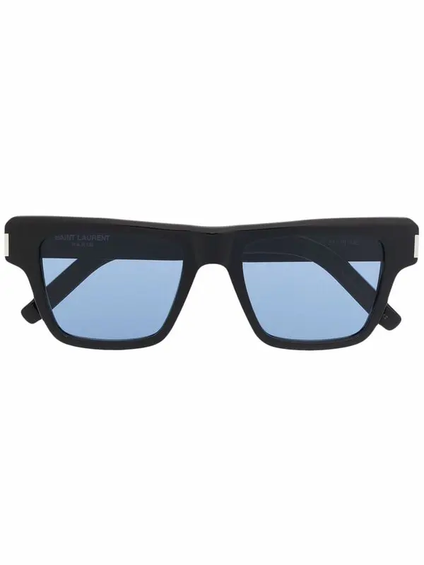 Saint Laurent Tinted Square-frame Sunglasses - Black