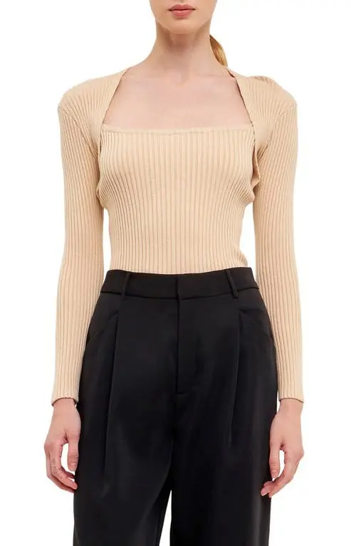 Endless Rose Long Sleeve Knit Top