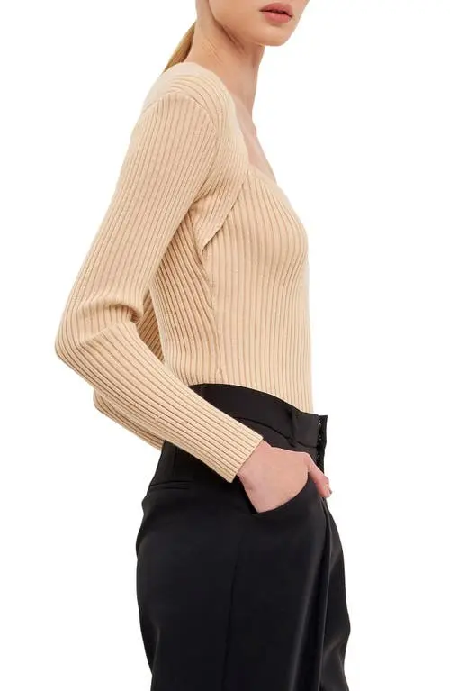 Endless Rose Long Sleeve Knit Top