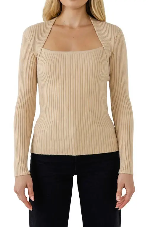 Endless Rose Long Sleeve Knit Top