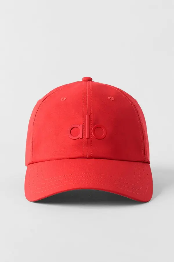 Alo Yoga Performance Off-duty Cap - Bright Red