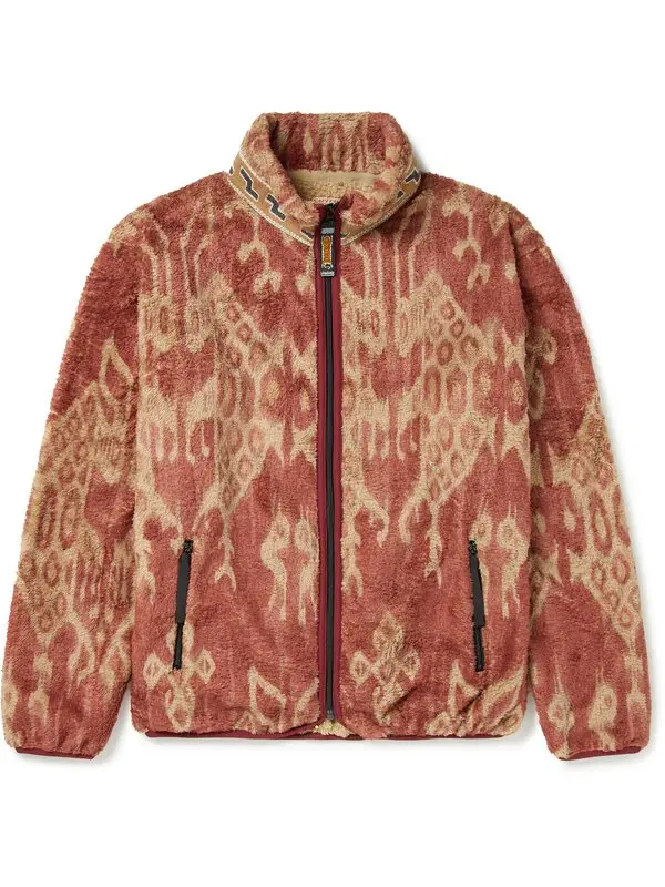 Kapital Java Kasuri Fleece Jacket