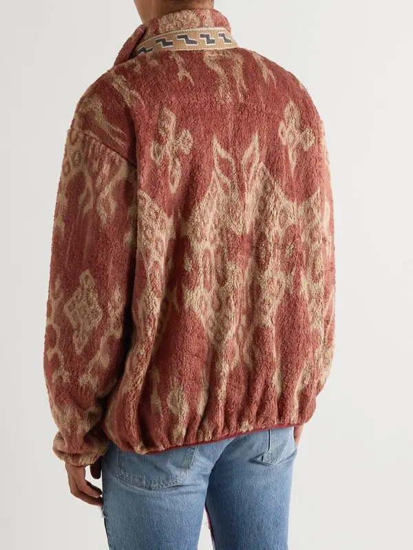 Kapital Java Kasuri Fleece Jacket