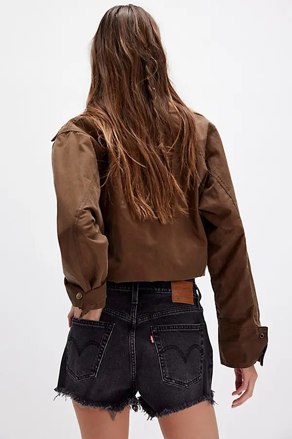 LEVI'S 501 High-rise Denim Shorts