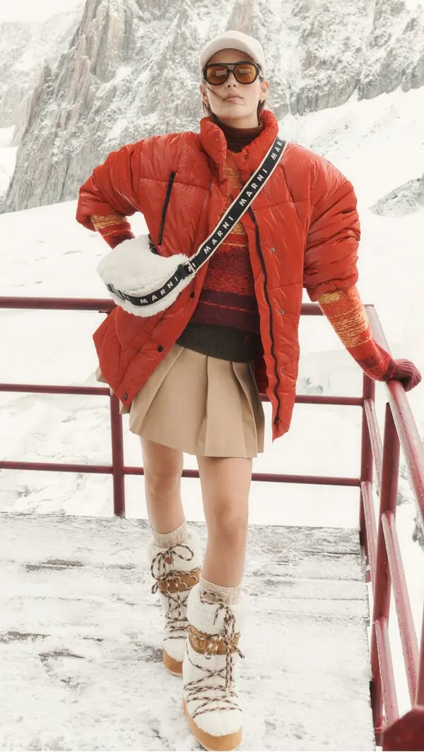 Moon Boot Shearling Boots