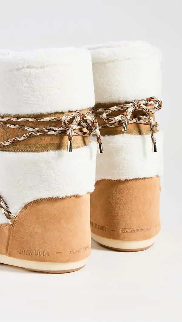 Moon Boot Shearling Boots