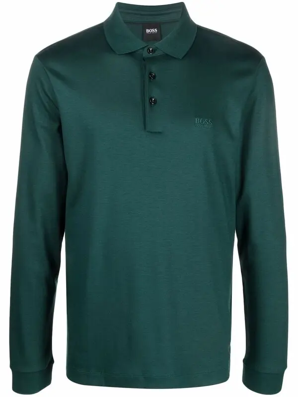 Hugo Boss Logo Embroidery Polo Hirt