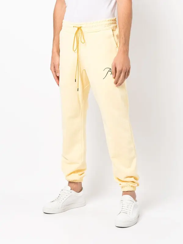 Rhude Logo-embroidered Track Trousers