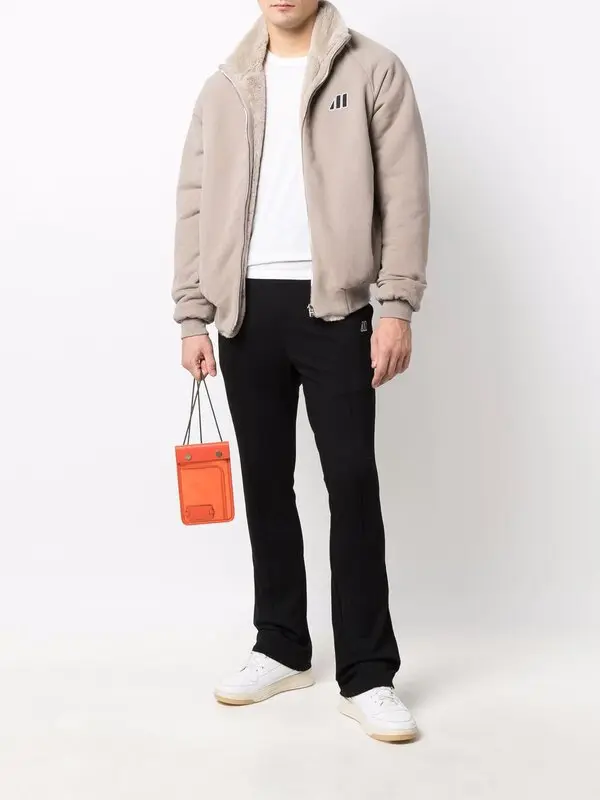 MOUTY Reversible Zip-front Jacket - Neutrals