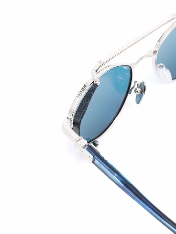 Balmain Round-frame Sunglasses - Blue