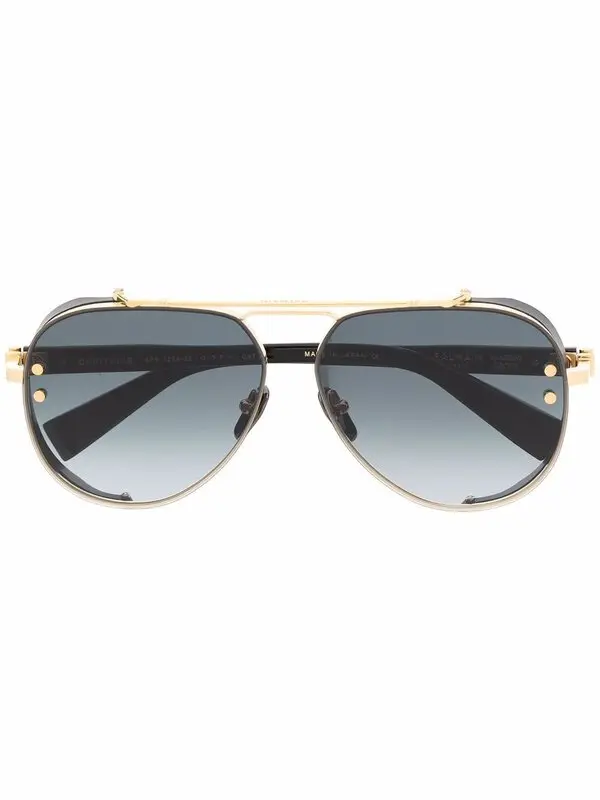 Balmain Pilot Frame Sunglasses