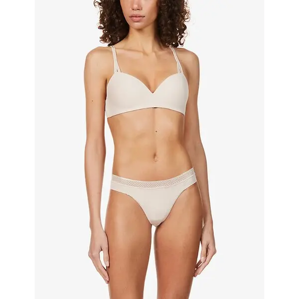 Calvin Klein Seductive Comfort Stretch-jersey Push-up Bra