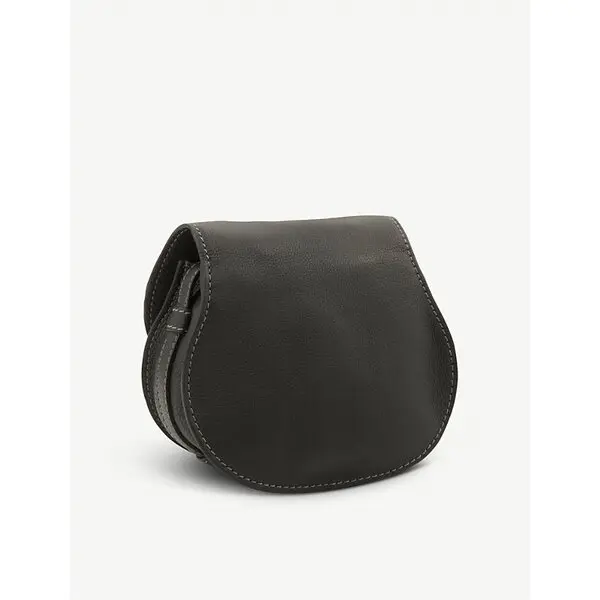 Chloé Marcie Small Leather Saddle Bag
