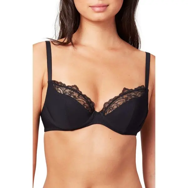 LIBERTE Crosby Micro Plunge Bra - Onyx