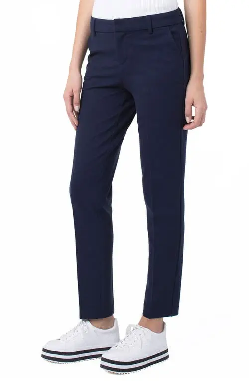 LIVERPOOL Kelsey Knit Trousers - Cadet Blue