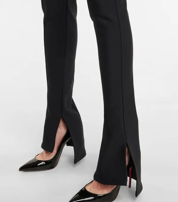 MUGLER Cutout Flared Pants
