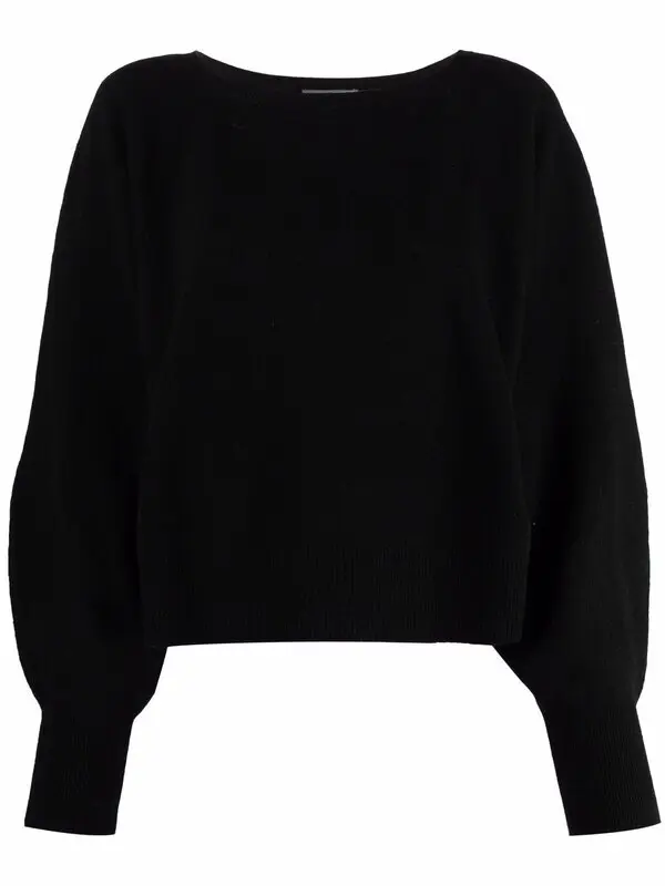 Alberta Ferretti Long Puff Sleeves Sweater