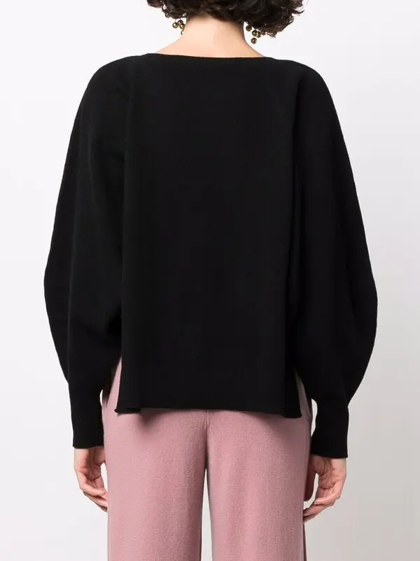 Alberta Ferretti Long Puff Sleeves Sweater