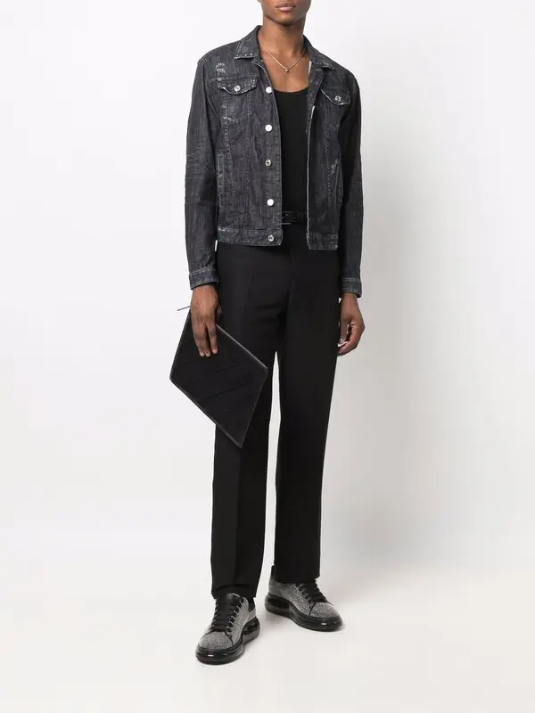 Dsquared2 Button-up Denim Jacket