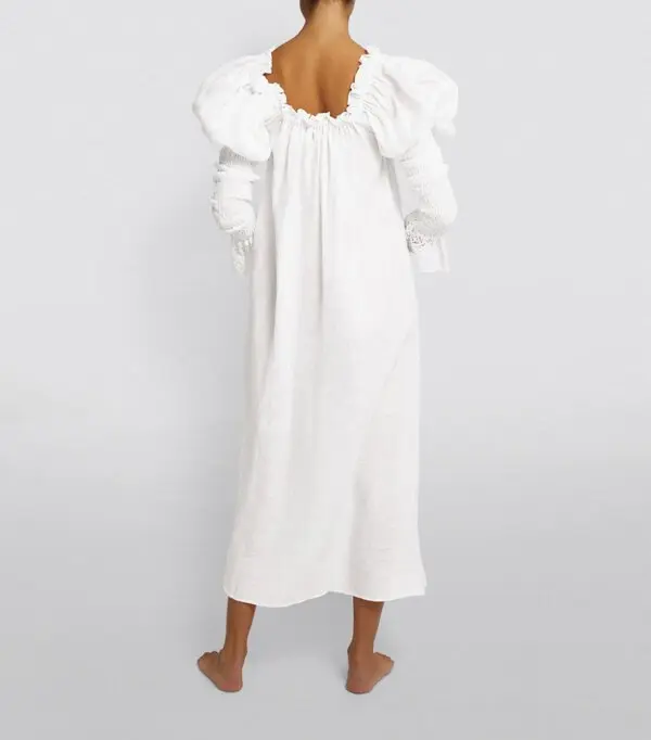 Sleeper Linen Opera Midi Dress