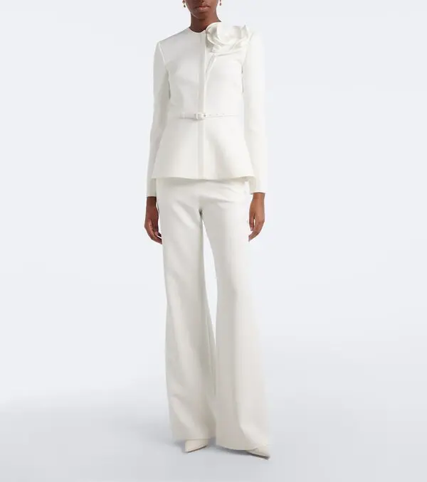 GIANVITO ROSSI 70 Leather Pumps - White