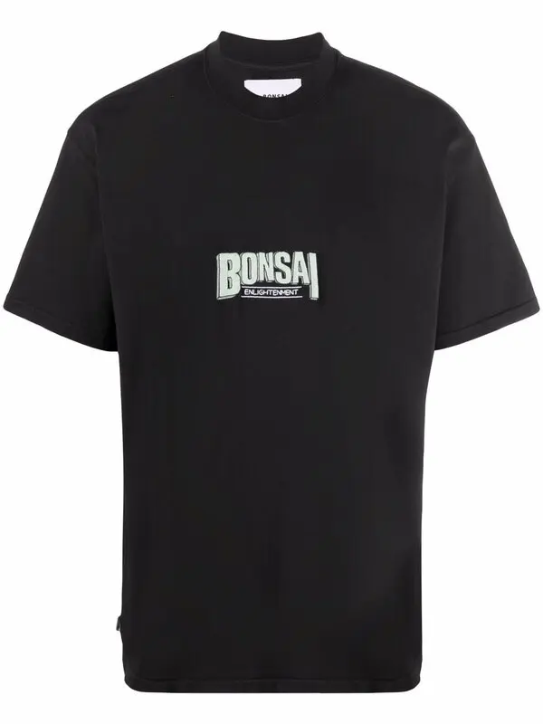 BONSAI Enlightenment Embroidered-logo T-shirt
