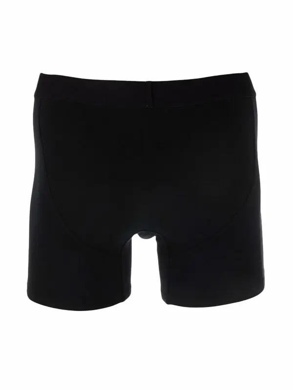 Balenciaga Logo Embroidered Boxers In Black - 50% Off | Editorialist
