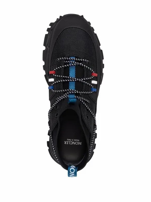 Moncler Boulderise Low-Top Sneakers - Black | Editorialist