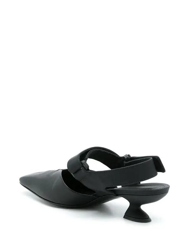 FERRAGAMO Square-toe 45mm Pumps