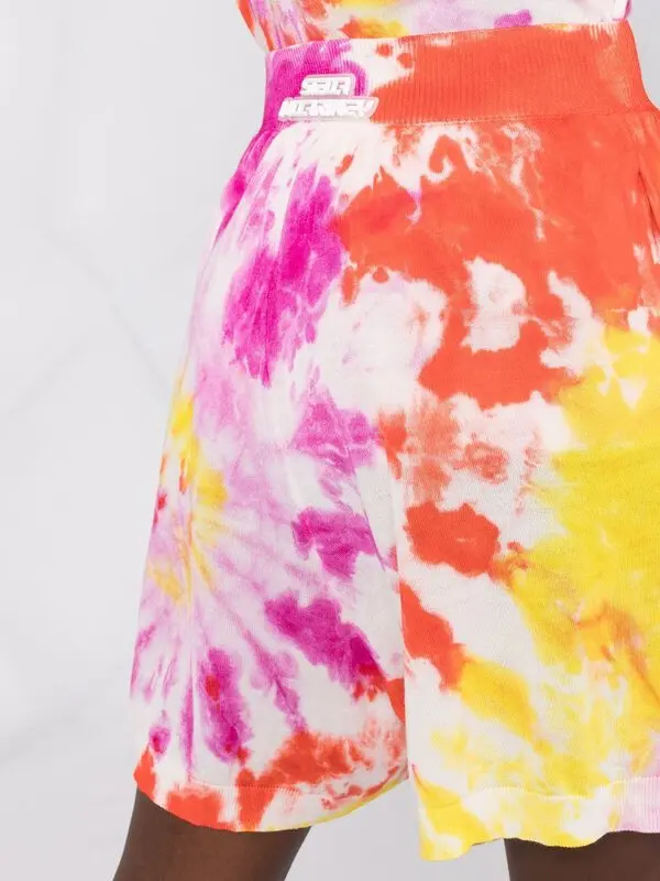 Stella McCartney Tie-dye Cotton Shorts