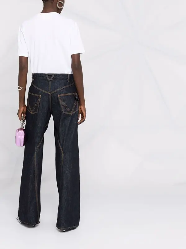 Stella McCartney Raised-logo Cotton T-shirt - White
