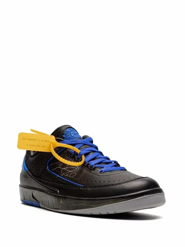 JORDAN X Off-white Air 2 Retro Low Og Sp Sneakers - Black