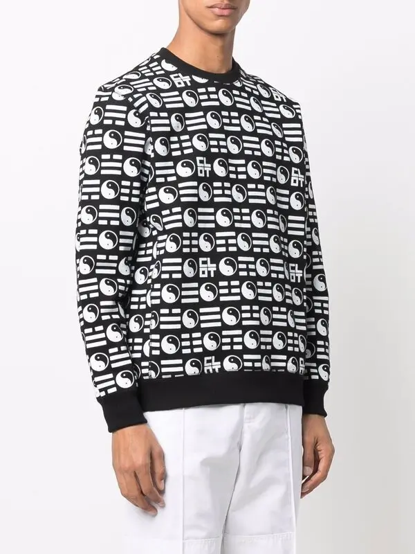 CLOT Yin Yang-motif Cotton Weathirt