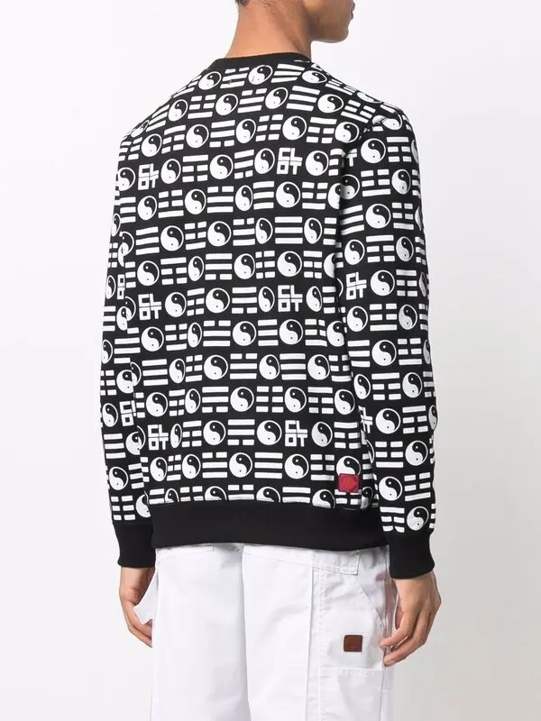 CLOT Yin Yang-motif Cotton Weathirt