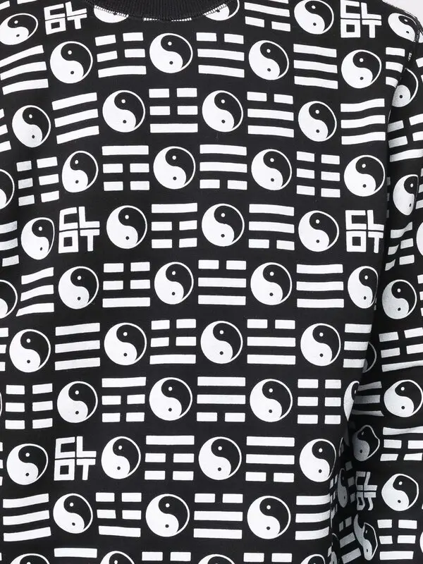 CLOT Yin Yang-motif Cotton Weathirt