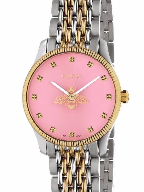Gucci G-Timeless 29mm In Pink - 20% Off | Editorialist