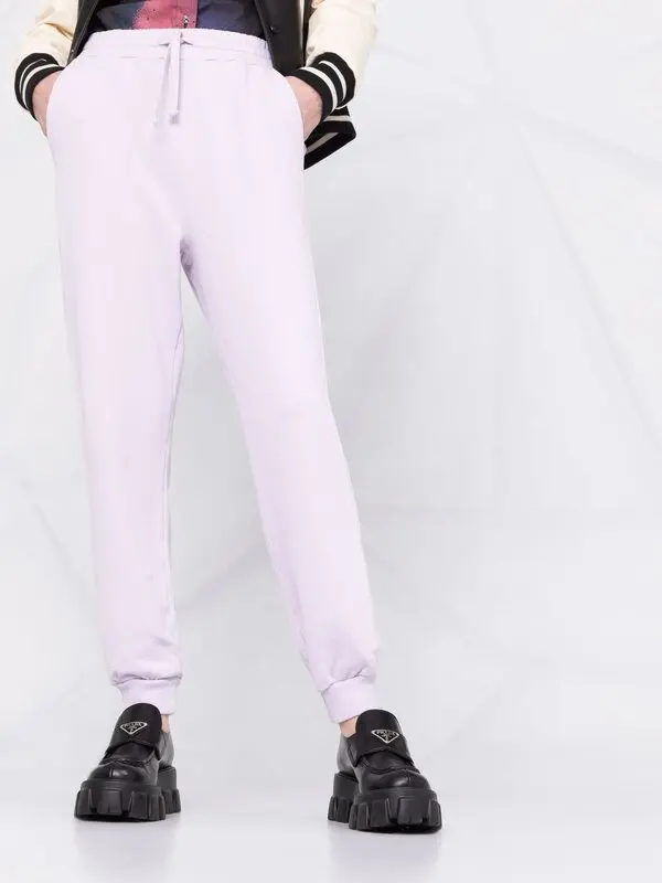 Red Valentino Logo-print Cotton Track Pants