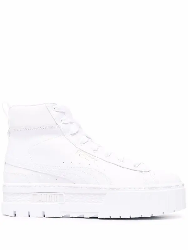 PUMA Logo-print Chunky High-top Sneakers