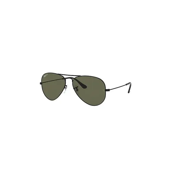 Ray-ban Aviator Flash Lenses Sunglasses - Black