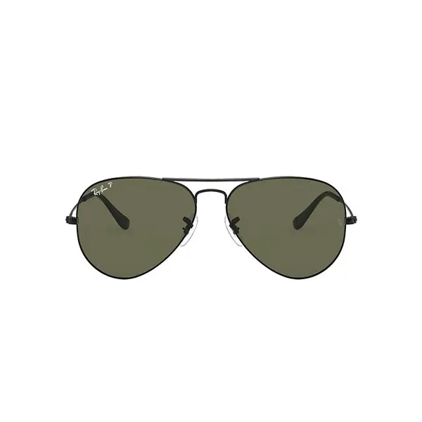 Ray-ban Aviator Flash Lenses Sunglasses - Black