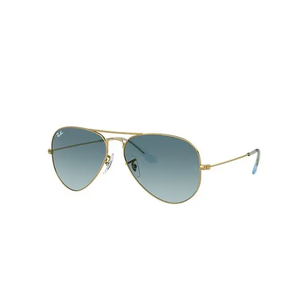 Ray-ban Aviator Polarized Sunglasses - Gold