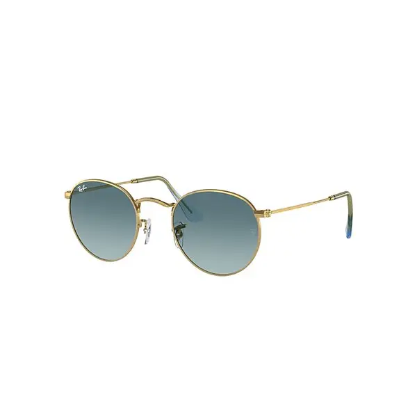 Ray-ban Round Metal Sunglasses - Gold