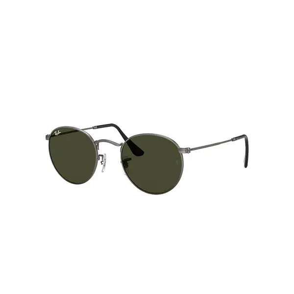 Ray-ban Round Metal Sunglasses - Gunmetal