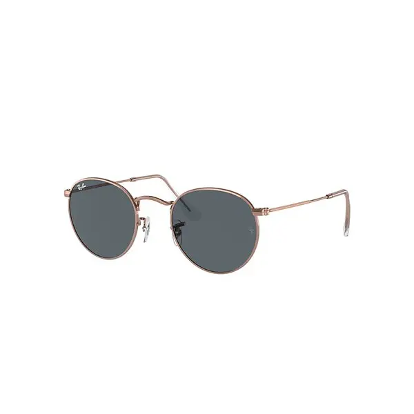 Ray-ban Round Metal Sunglasses - Rose Gold