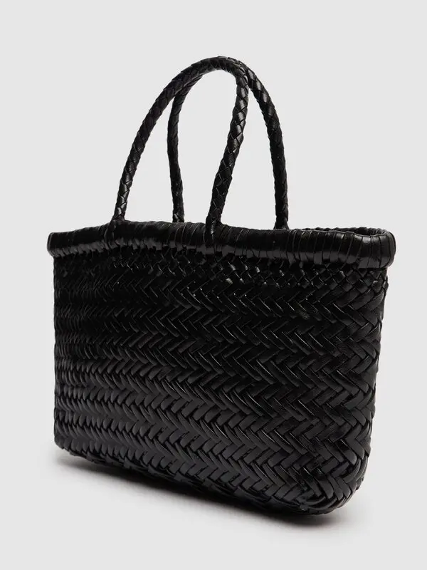 Dragon Diffusion Mini Flat Gora Leather Basket Bag