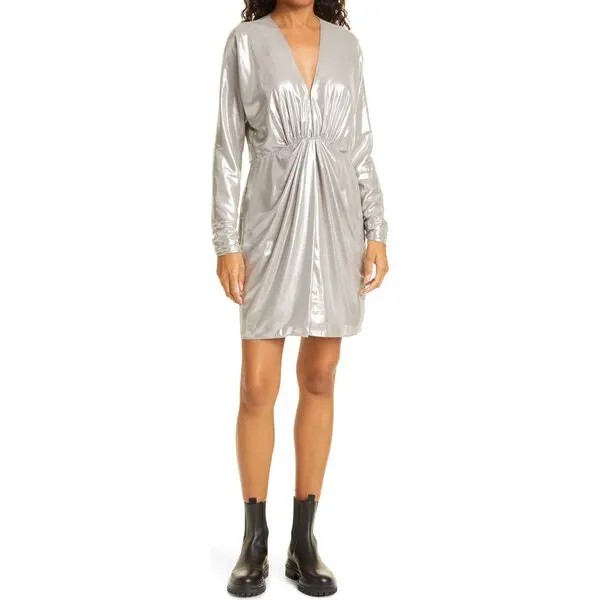 Rag & Bone Eloise Metallic Minidress