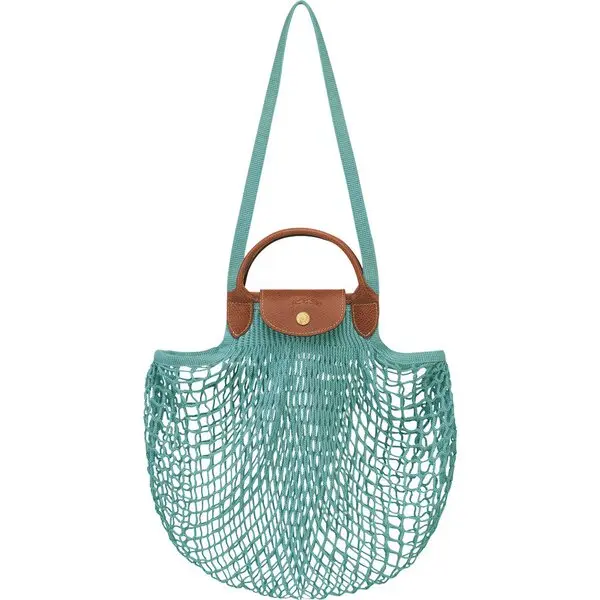 Longchamp Le Pliage Filet Knit Shoulder Bag