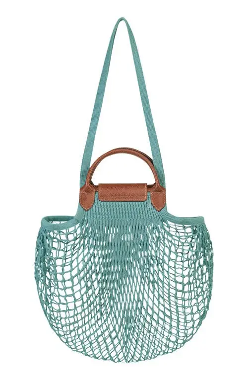 Longchamp Le Pliage Filet Knit Shoulder Bag